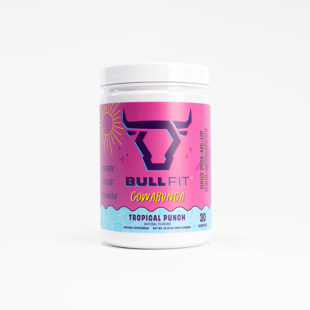 Cowabunga Daily Pick Me Up Pre-Workout – BullFit